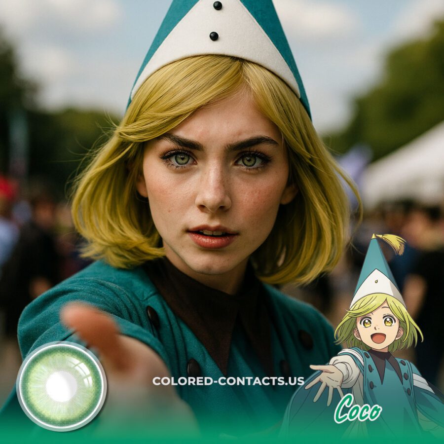Witch Hat Atelier Coco Cosplay Contact Lenses - Colored Contacts