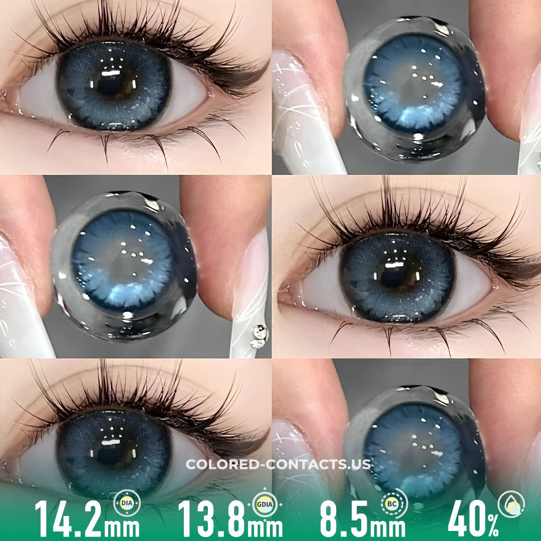 Candy Blue Colored Contacts - Colored Contacts