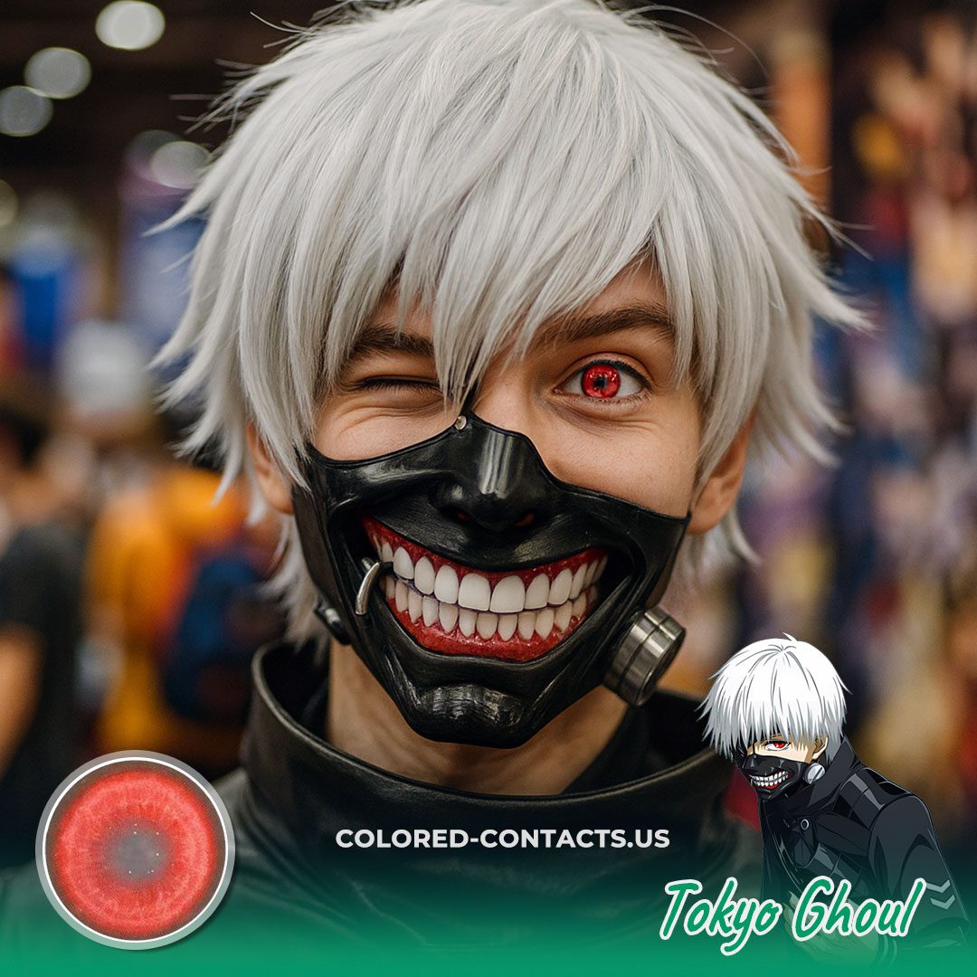 Tokyo Ghoul Cosplay Colored Contact Lenses - CCUS Eyewear | Premium ...