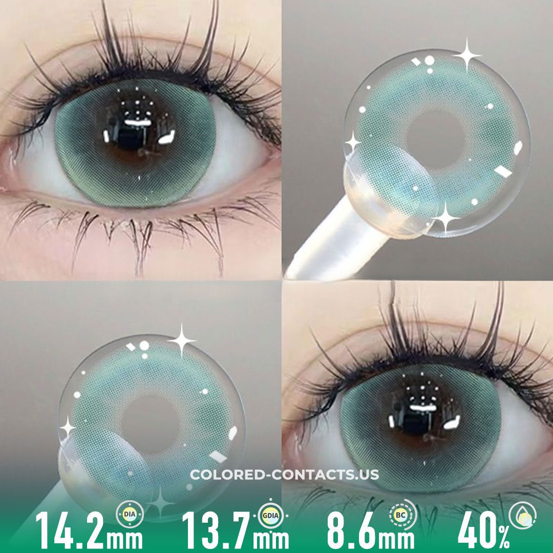 Himalaya Green Colored Contacts - CCUS Eyewear | Premium Colored Contacts
