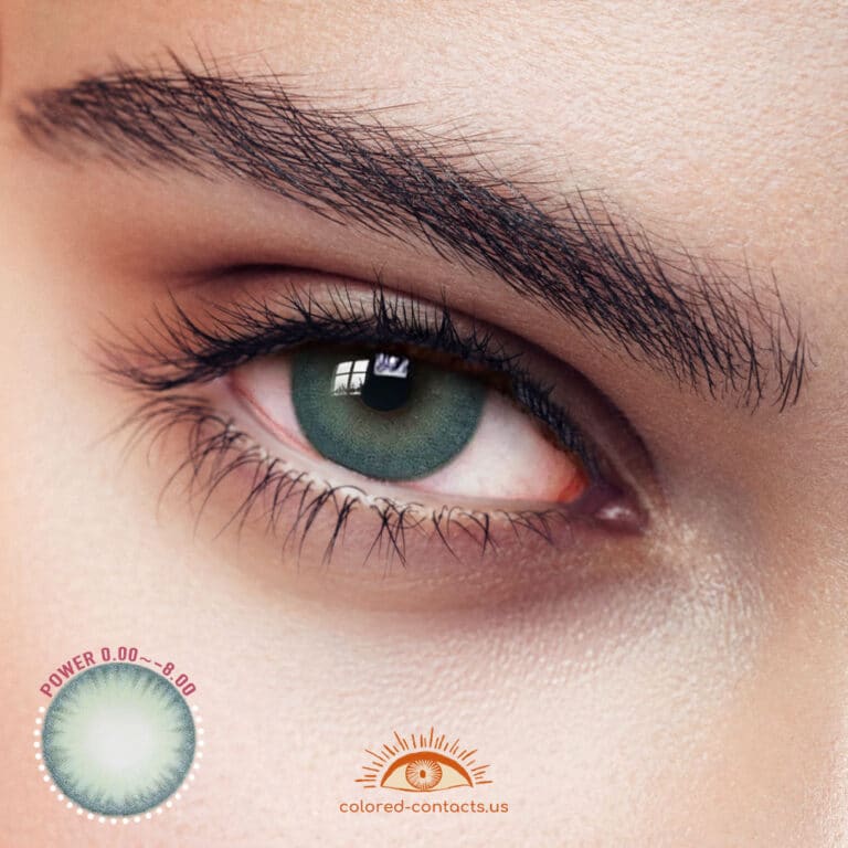 Siren Blue Contact Lenses - CCUS Eyewear | Premium Colored Contacts