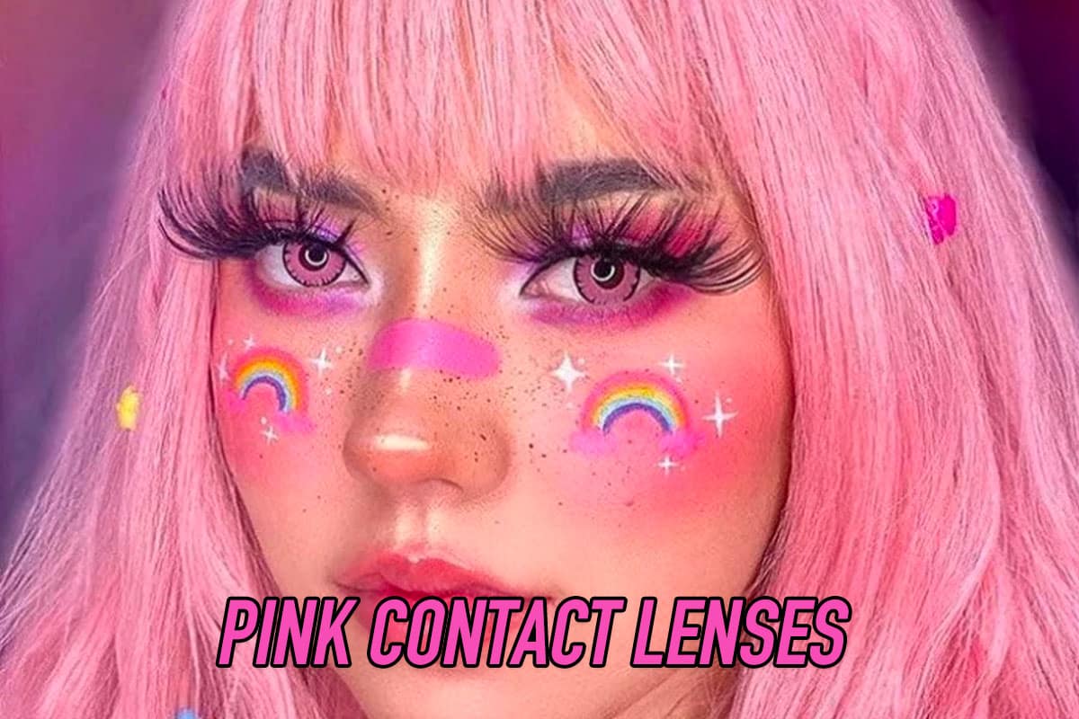 Pretty In Pink: How To Wear And Style Pink Contact Lenses - Colored ...