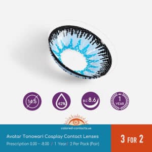 Avatar Tonowari Cosplay Contact Lenses - CCUS | Premium Colored Contacts