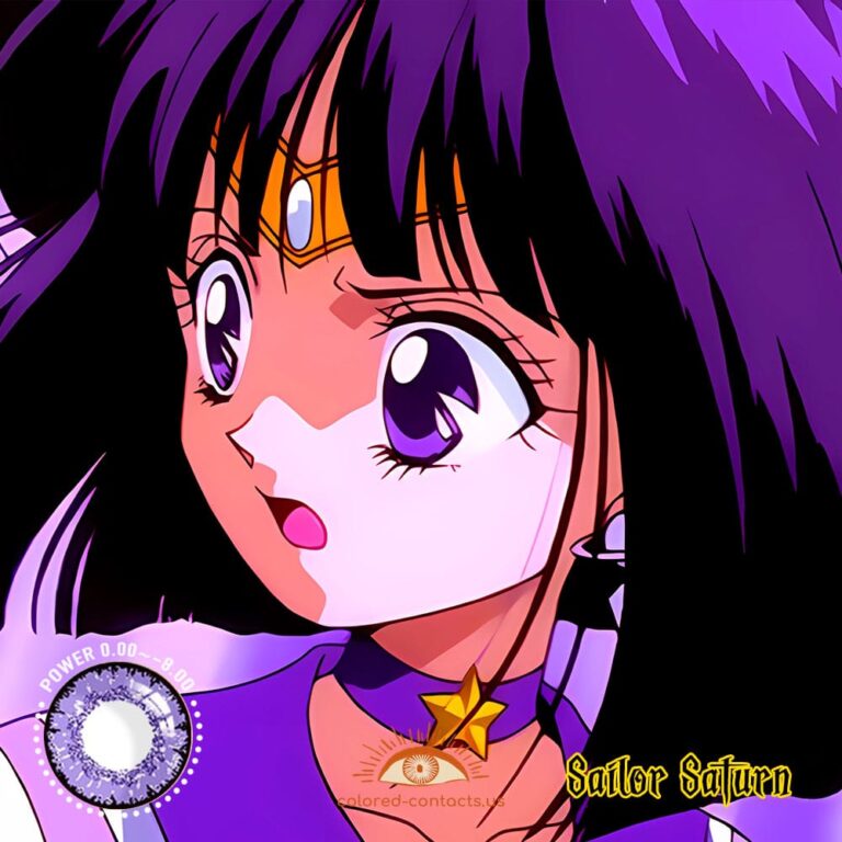 Sailor Saturn Cosplay Contact Lenses - CCUS Eyewear | Premium Colored ...