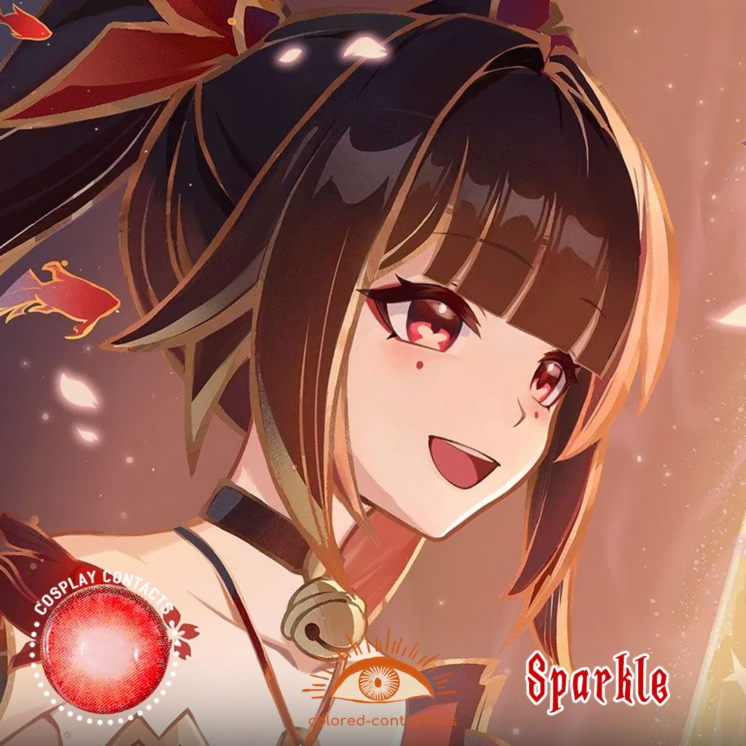 HONKAI : Sparkle Cosplay Contact Lenses - Colored Contacts