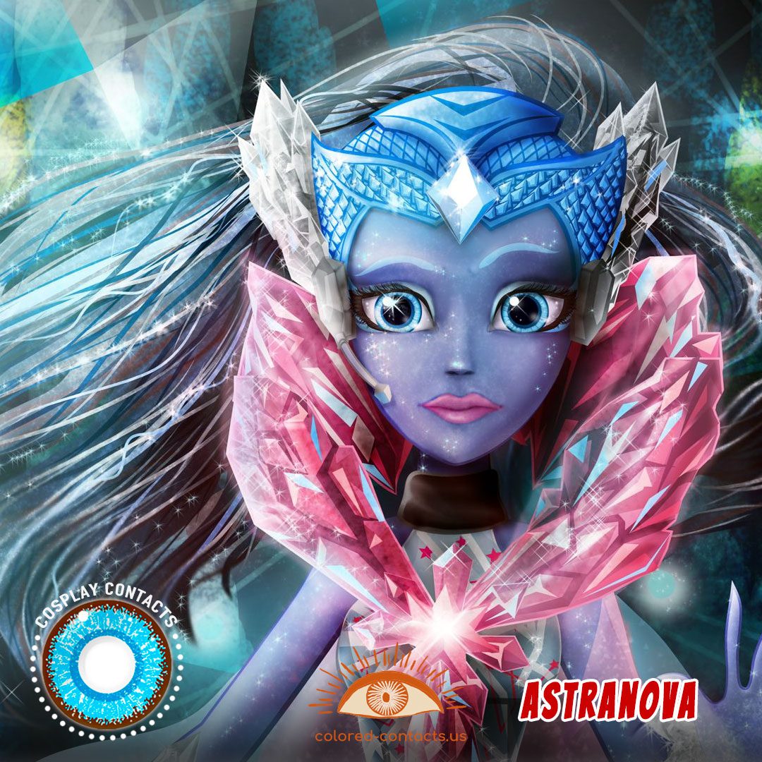 Monster High : Astranova Cosplay Contact Lenses - CCUS | Premium Colored Contacts