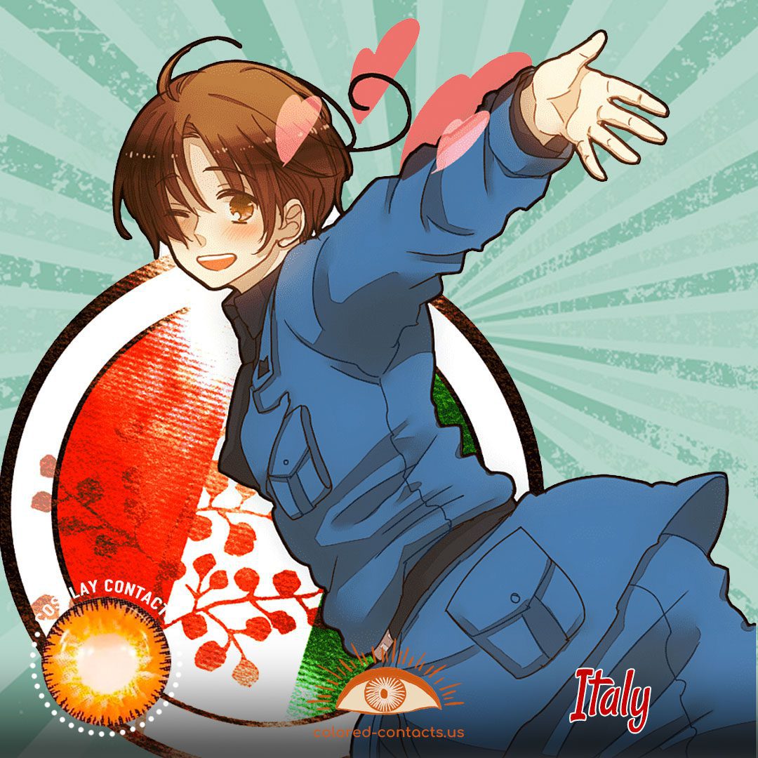 Hetalia: Axis Powers - Italy Cosplay Contact Lenses - CCUS | Premium ...