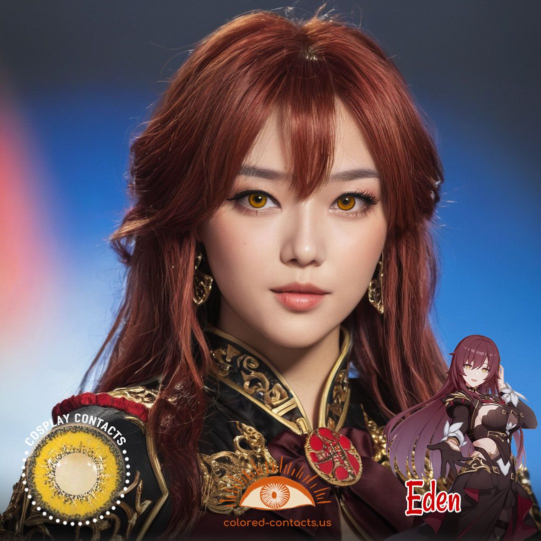 Honkai Impact 3rd: Eden Cosplay Brown Contact Lenses - CCUS Eyewear ...