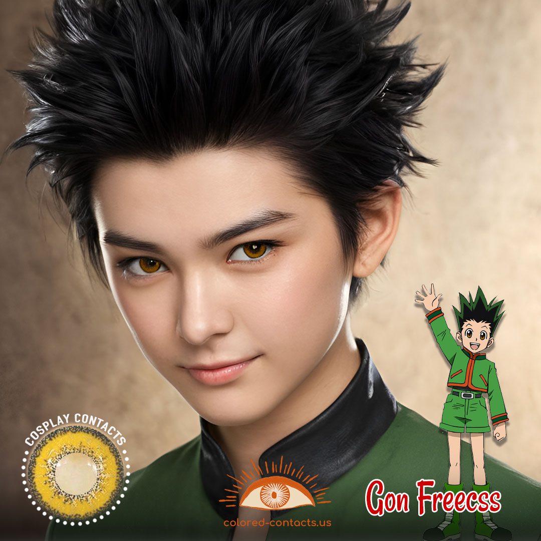 Hunter × Hunter : Gon Freecss Cosplay Brown Contact Lenses - CCUS ...