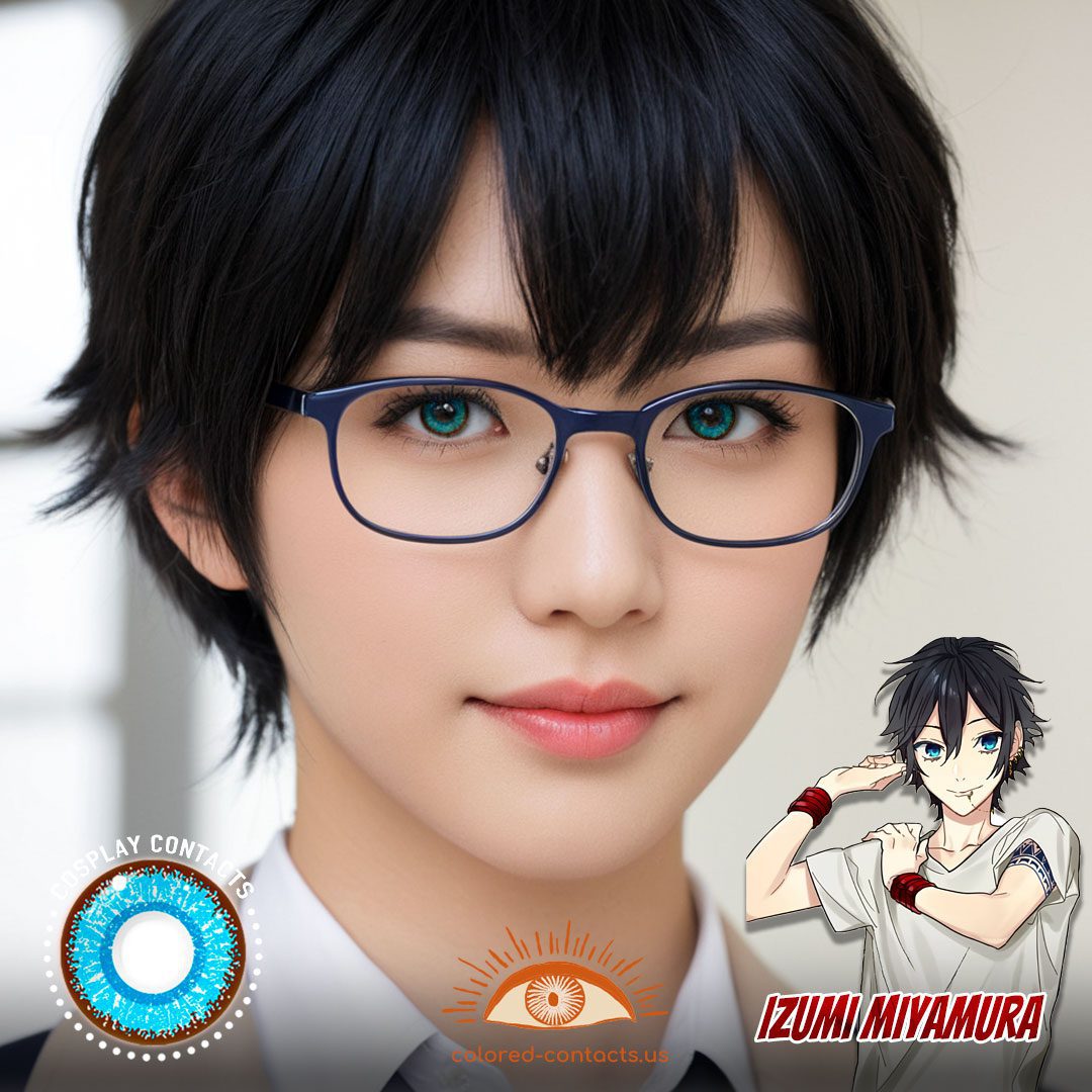 Horimiya: Izumi Miyamura Cosplay Blue Contact Lenses - CCUS | Premium ...