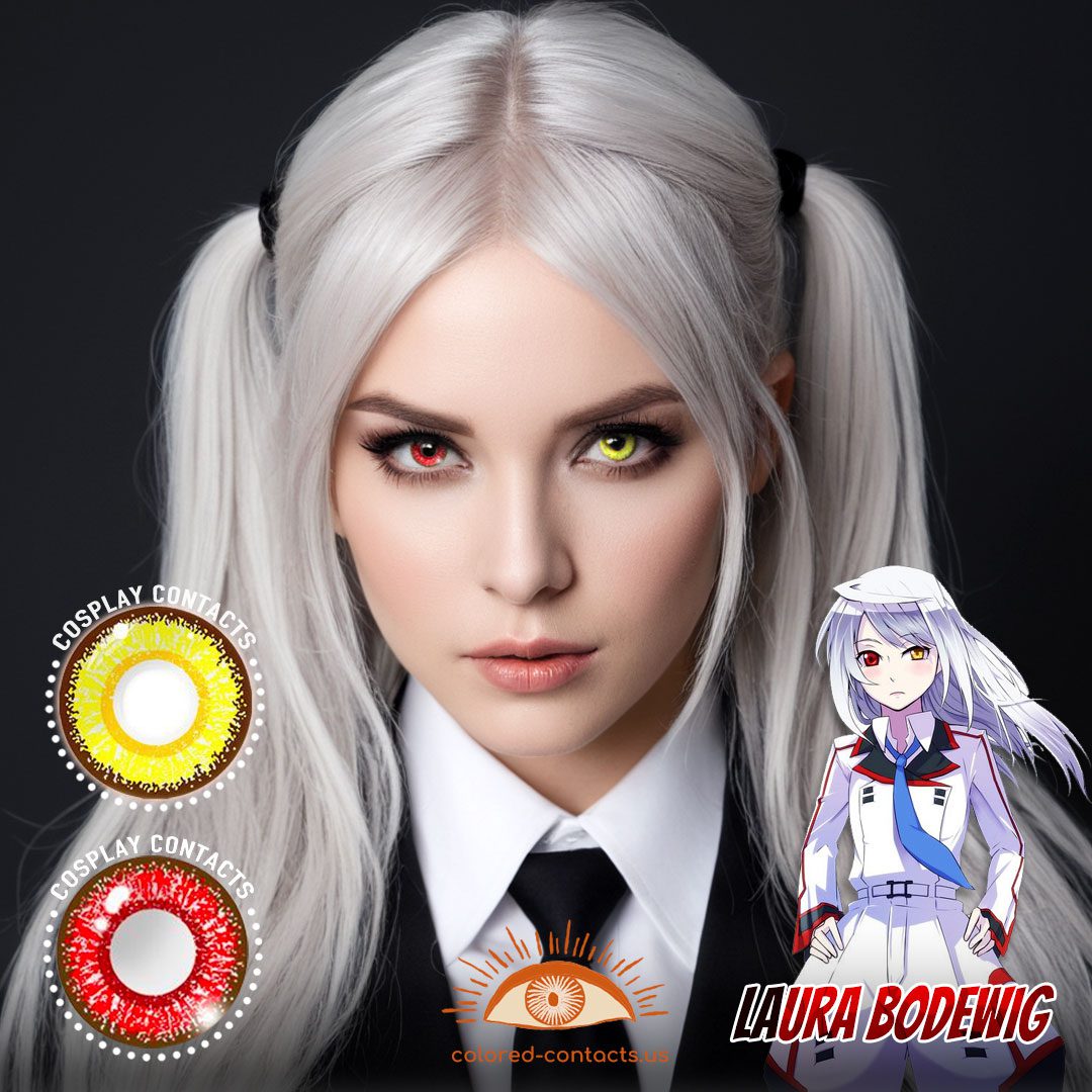 Laura Bodewig Cosplay Heterochromia Contact Lenses - CCUS | Premium ...