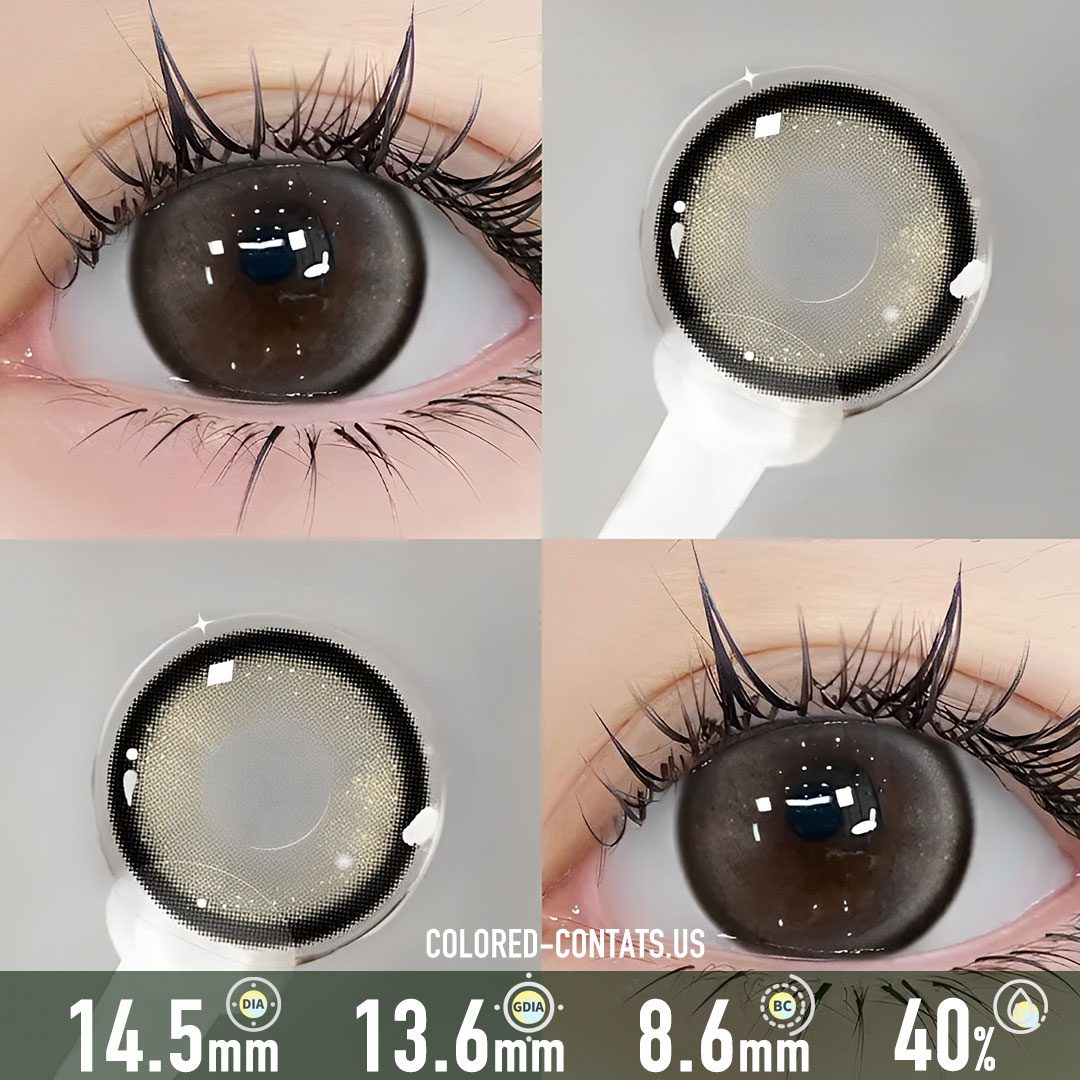 Misty Edinburgh Mocha Contact Lenses - Colored Contacts