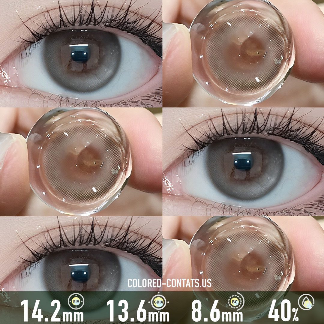 Misty Pearl Contact Lenses - CCUS Eyewear | Premium Colored Contacts
