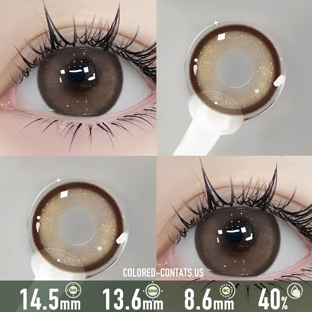 Sparkling Oxford Mocha Brown Contact Lenses - CCUS Eyewear | Premium ...