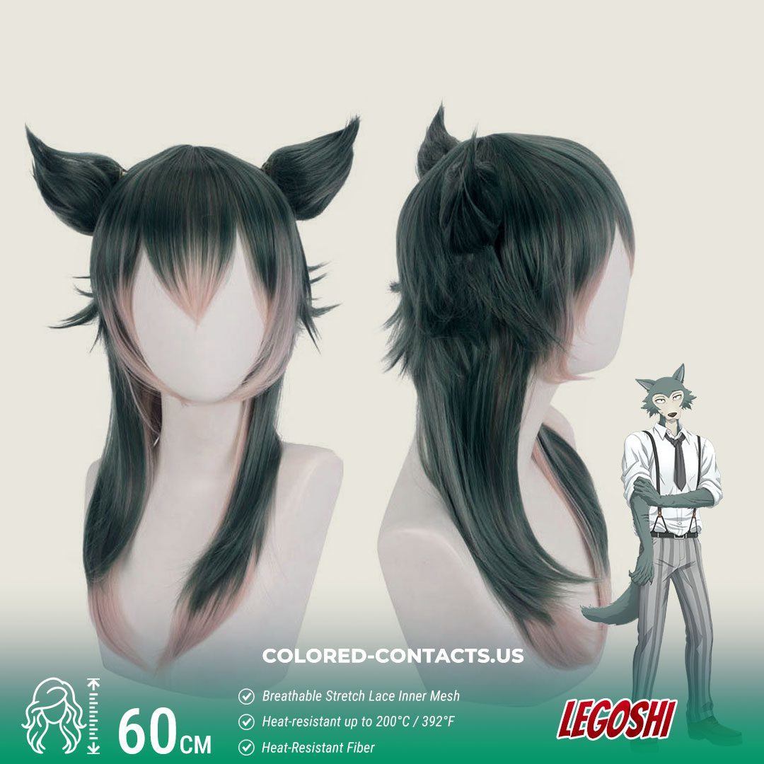 Beastars Legoshi Cosplay Wig - CCUS Eyewear | Premium Colored Contacts