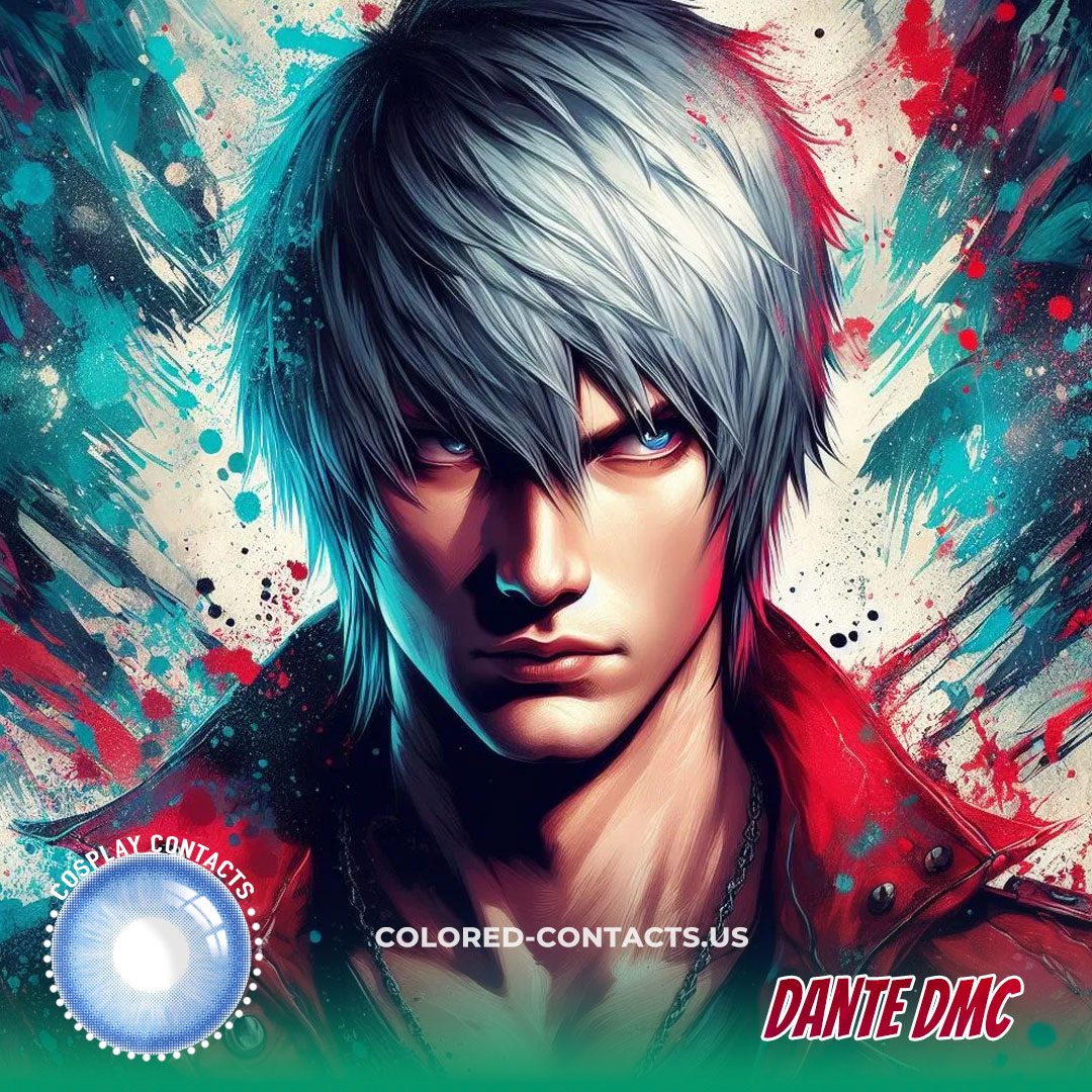 Dante DMC Cosplay Contact Lenses - Colored Contacts