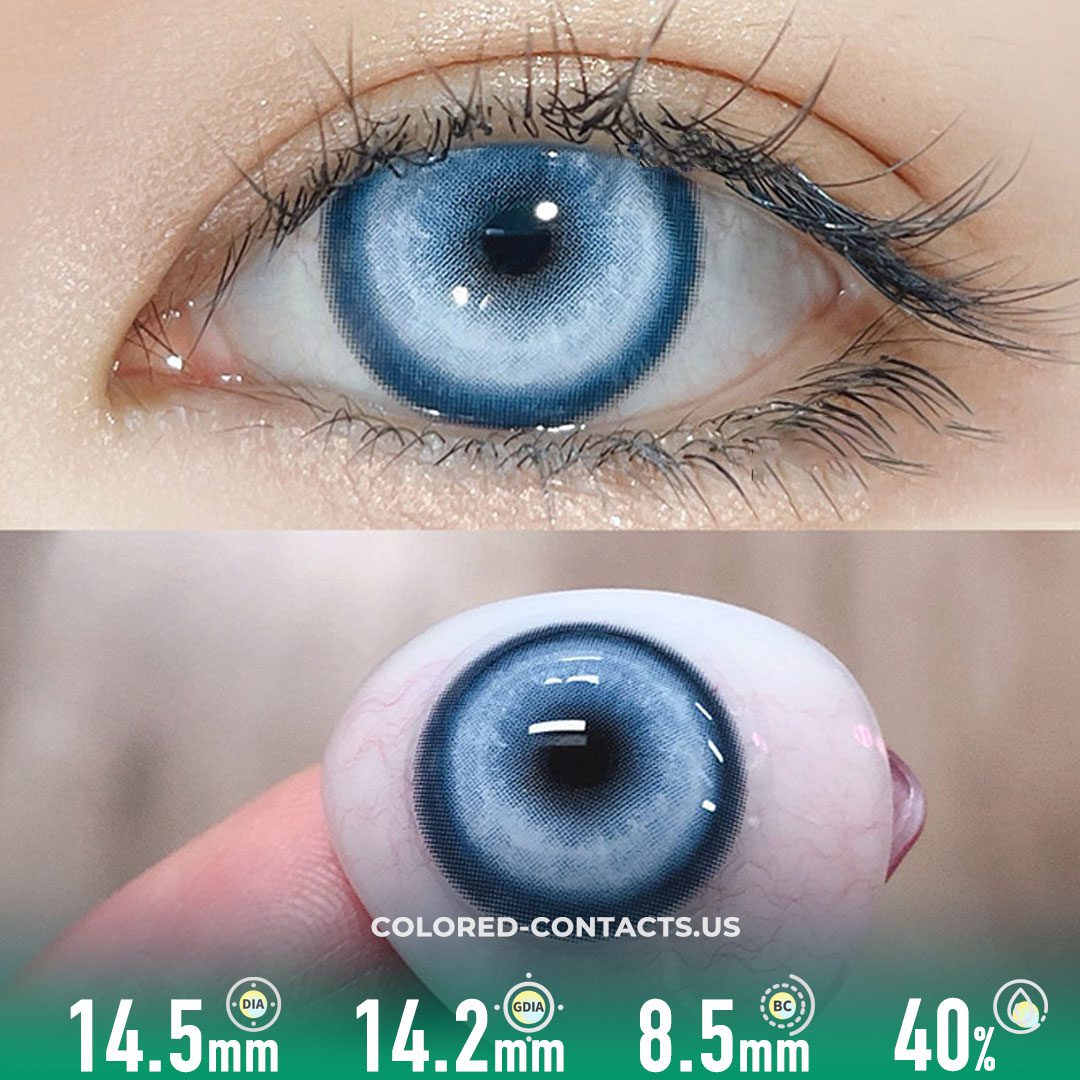 KOL Legend Light Blue Colored Contacts - Colored Contacts