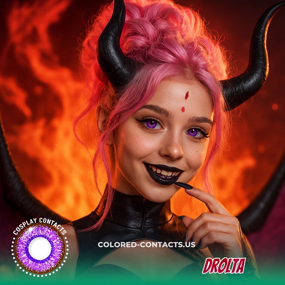 Drolta Cosplay Contact Lenses - CCUS Eyewear | Premium Colored Contacts