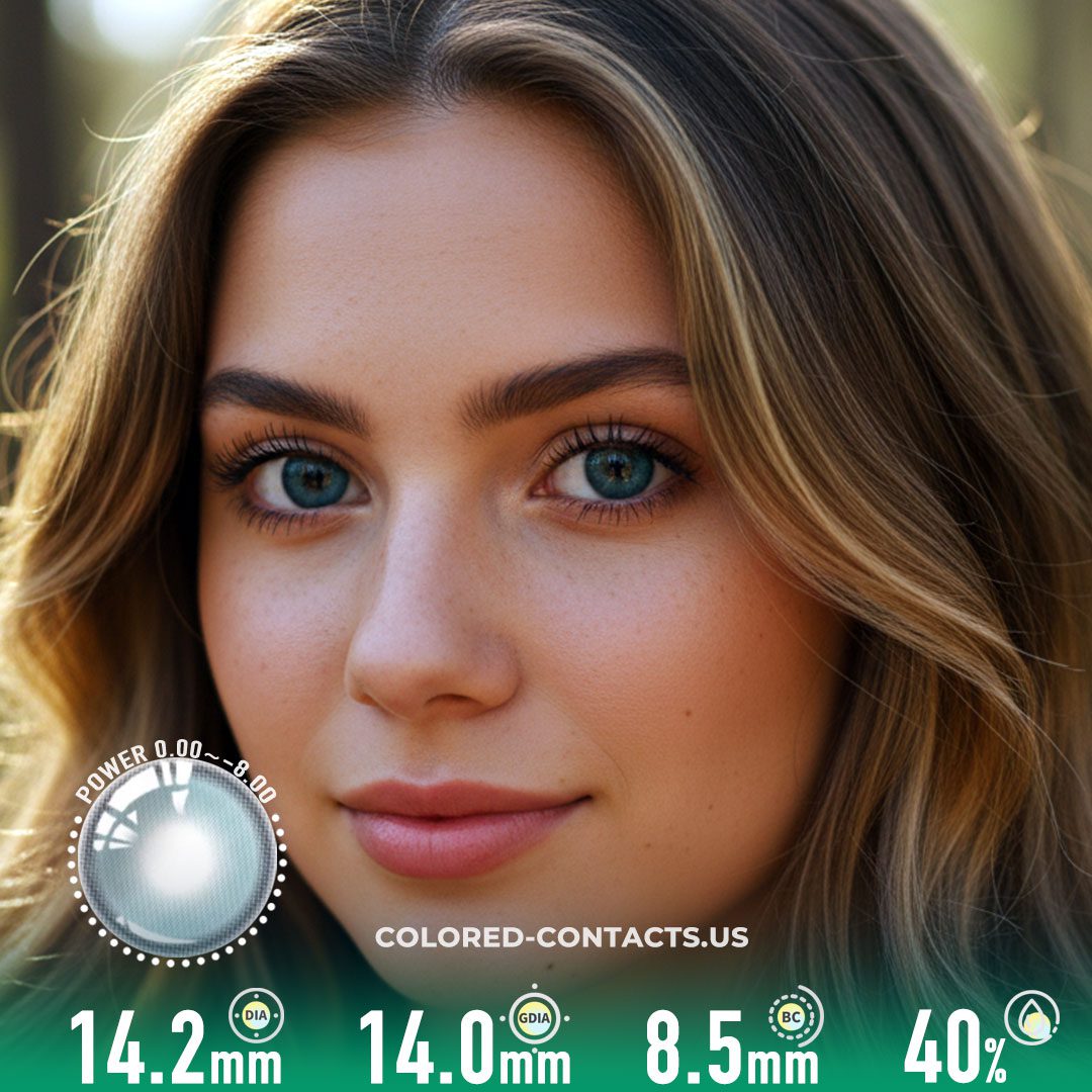 Ocean Mist Blue Daily Colored Contacts - 10 Lenses - CCUS Eyewear ...