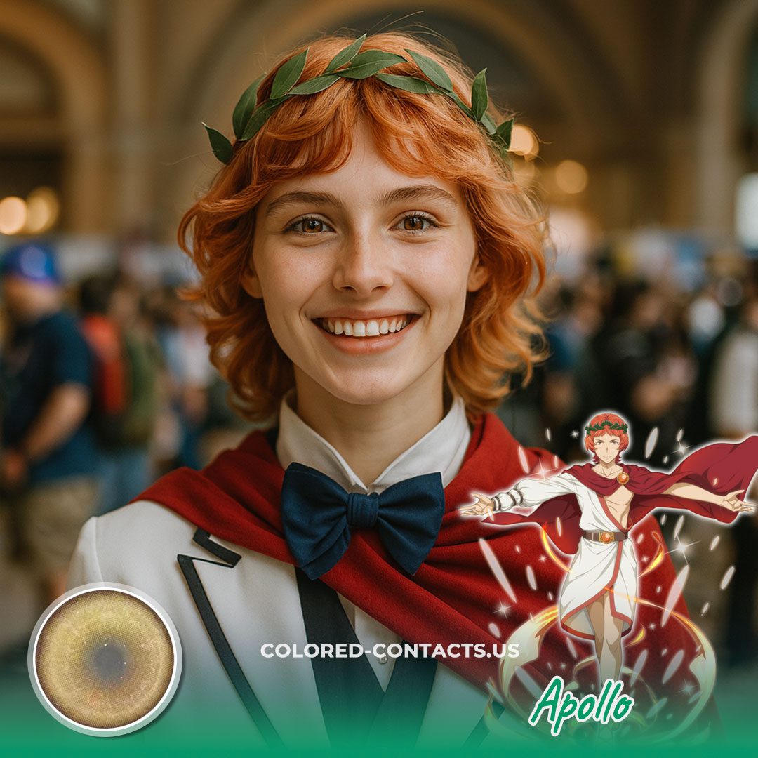 DanMachi : Apollo Cosplay Contact Lenses - Colored Contacts