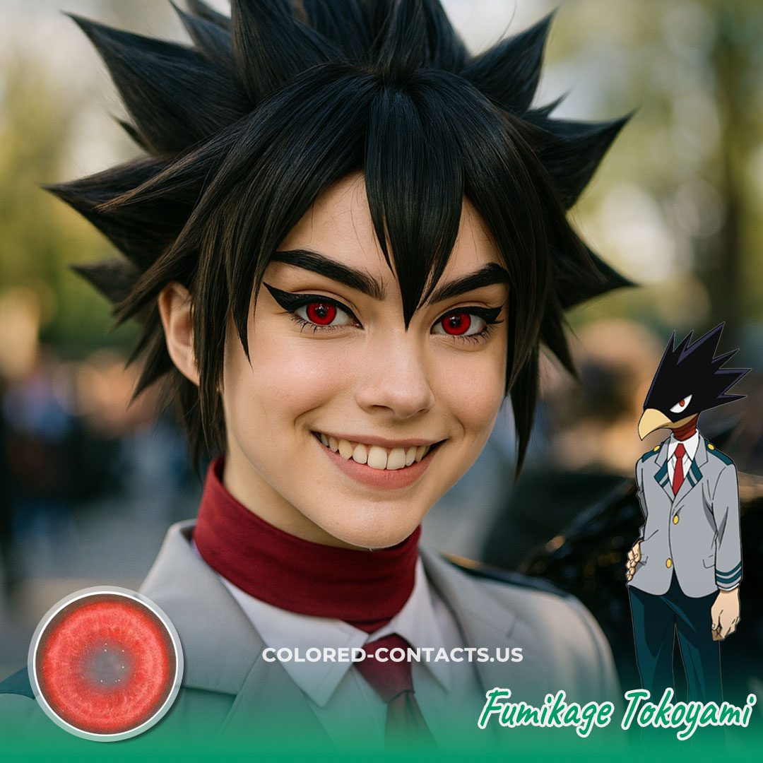 Fumikage Tokoyami Cosplay Contact Lenses - CCUS Eyewear | Premium ...