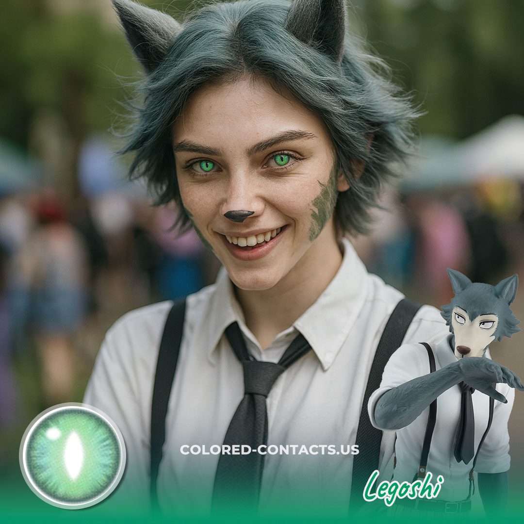 Legoshi Cosplay Contact Lenses | 4-Piece Set - Colored Contacts