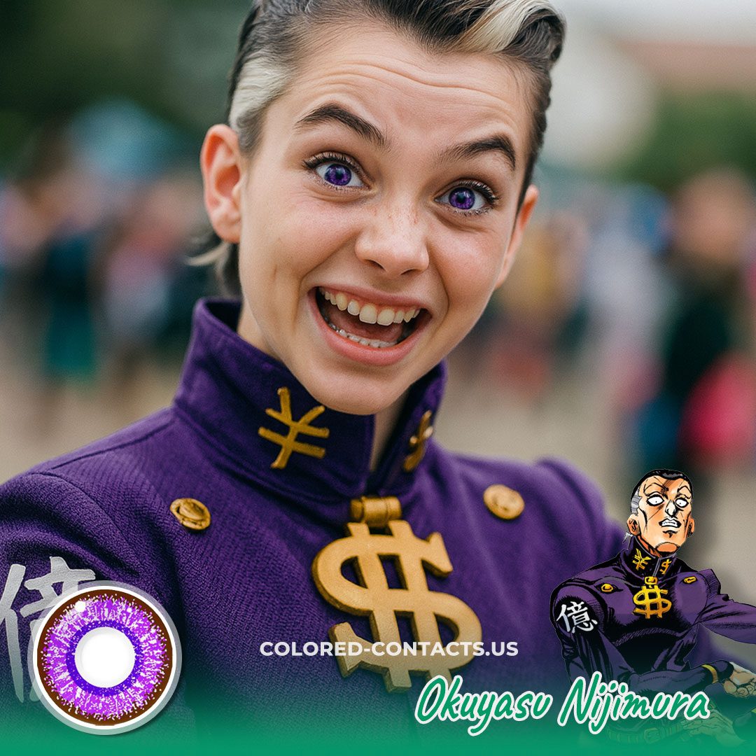 Okuyasu Nijimura Cosplay Contact Lenses - CCUS | Premium Colored Contacts