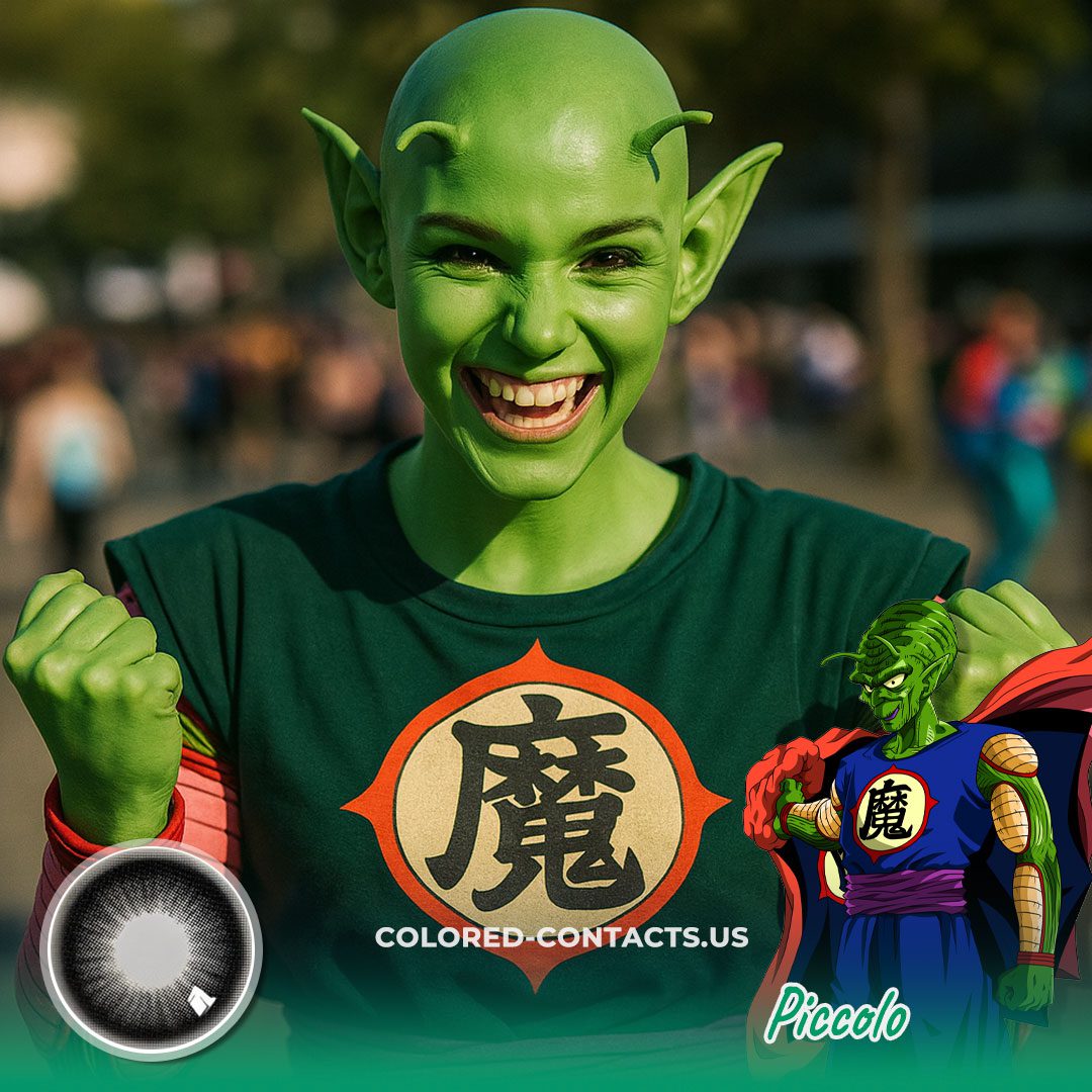 Piccolo Cosplay Contact Lenses - CCUS Eyewear | Premium Colored Contacts