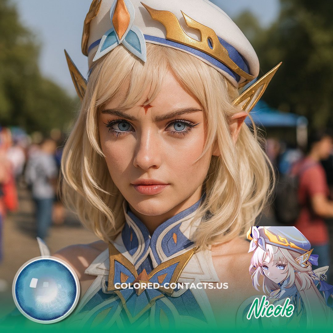 GI: Nicole Cosplay Contact Lenses - CCUS Eyewear | Premium Colored Contacts