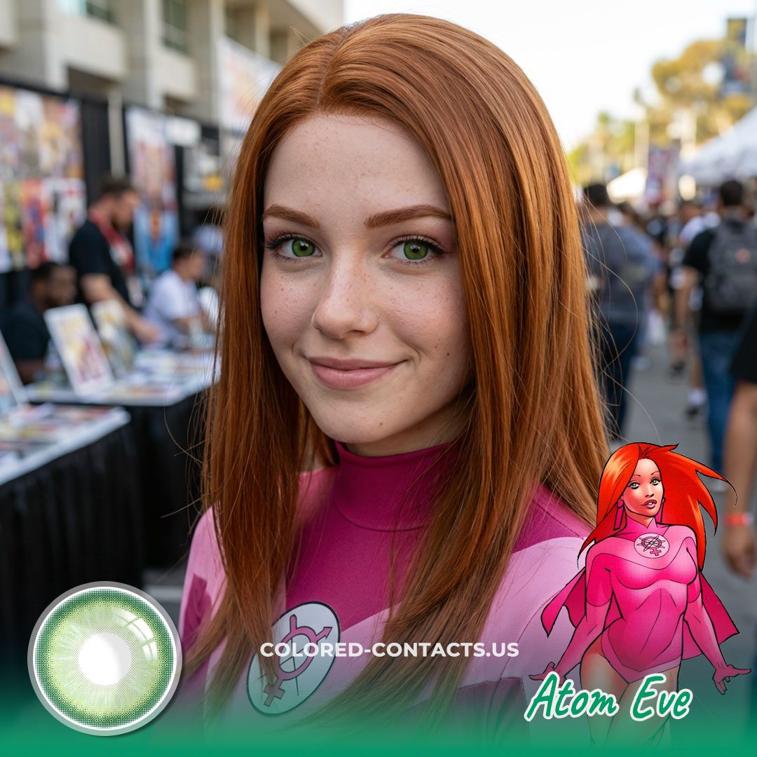 Atom Eve Cosplay Contact Lenses - CCUS | Premium Colored Contacts